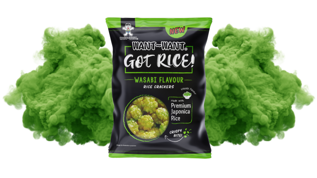 Wasabi – GOT RICE! - Want-Want